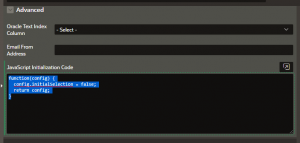 Disable default first row selection on Interactive Grid - Oracle APEX - know2apex
